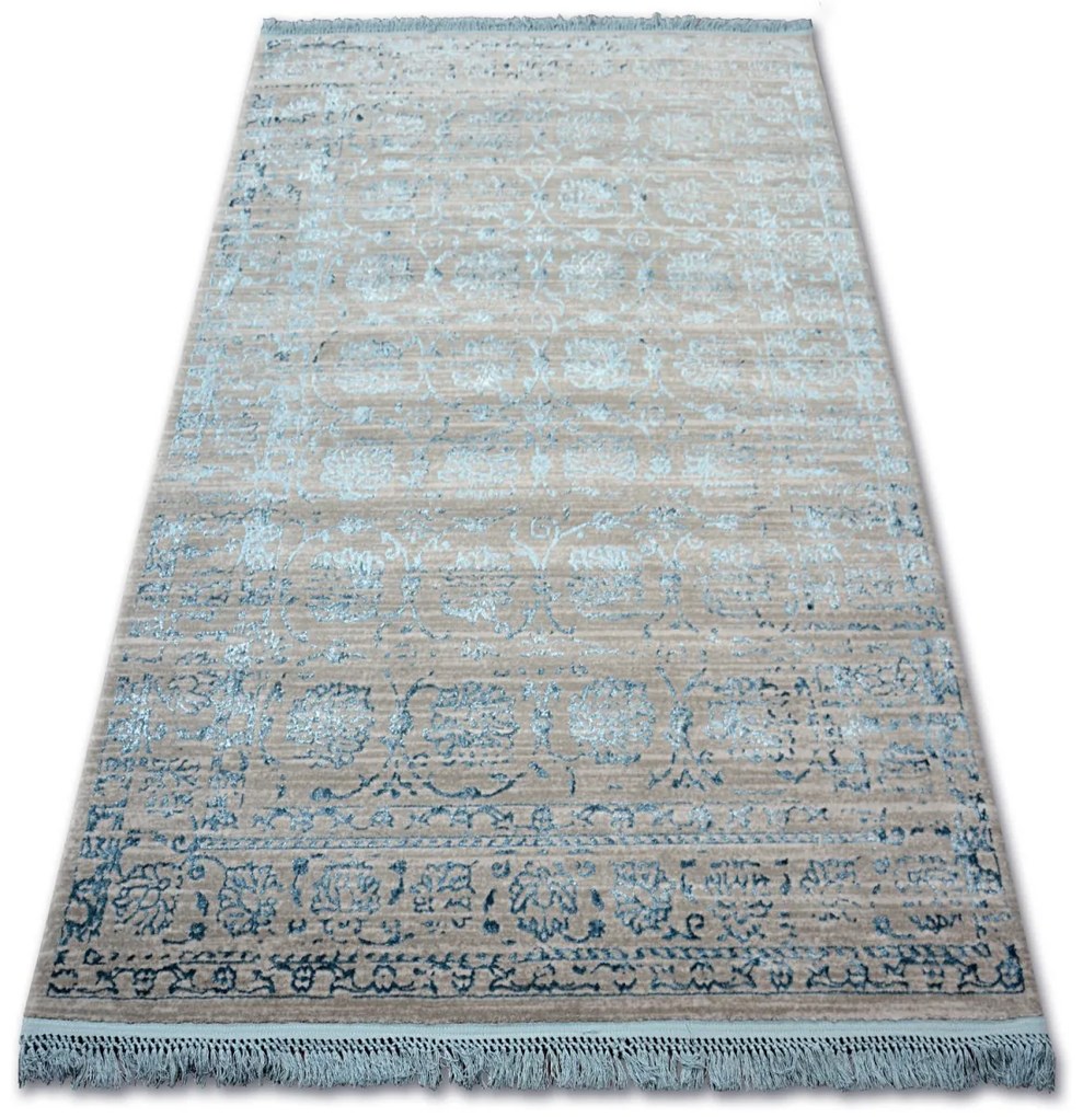 Kusový koberec MANYAS Zhera šedo-modrý