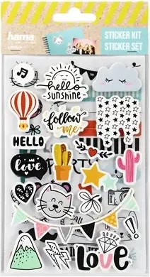 Hama Sada samolepek mix designů / Samolepky / papír / vícebarevné
