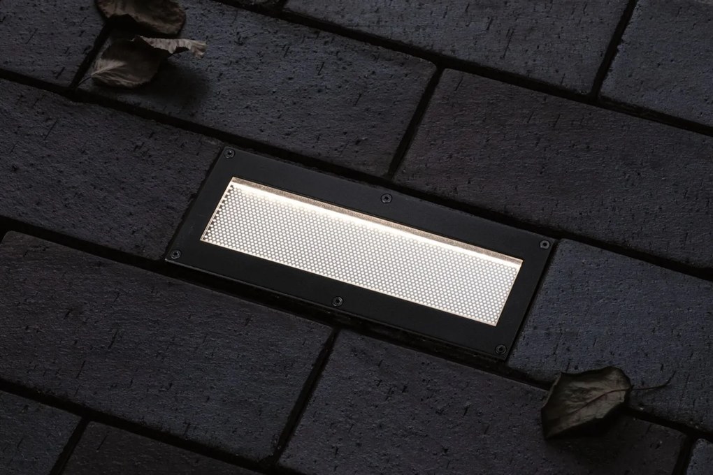 P 94576 Solární LED zemní svítidlo Domenic IP67 3000K černá - PAULMANN