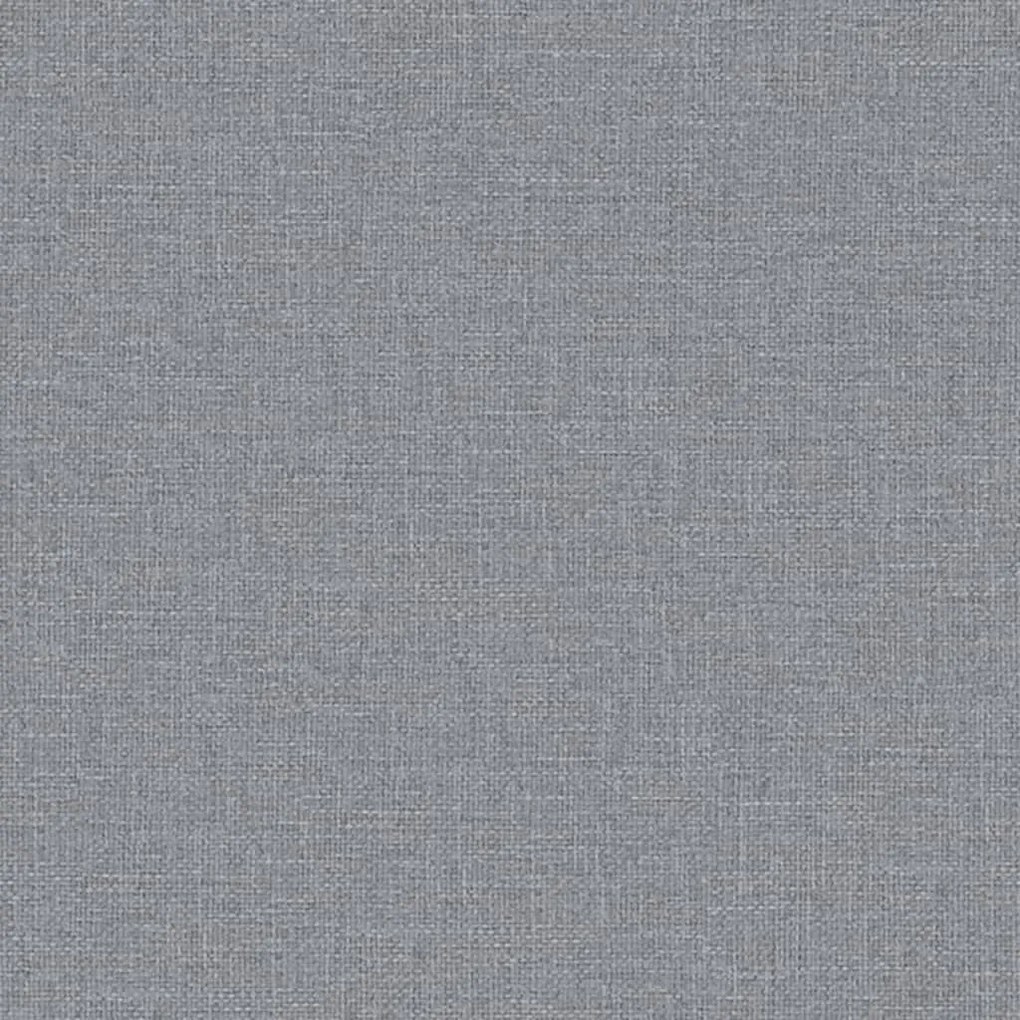 Rozkládací pohovka světle šedá textil - Default Title