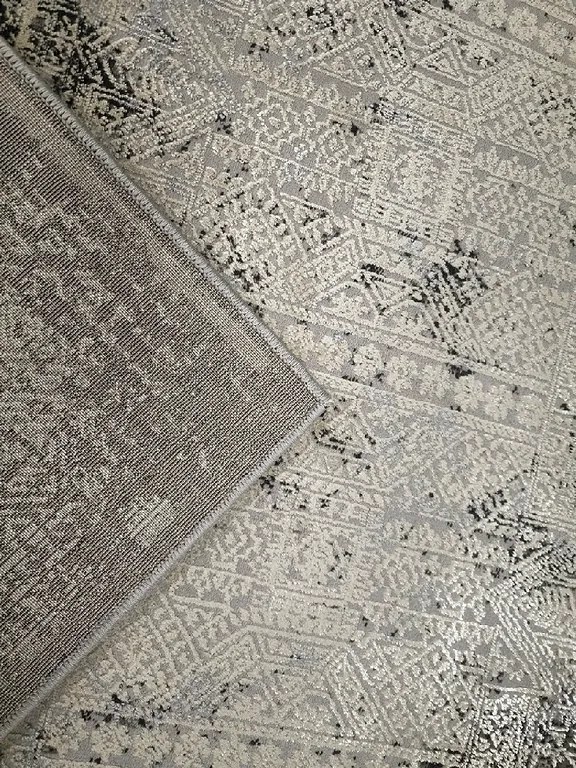 BE Koberec Deluxe 9090 GREY - šedý obdélníkový Rozměr: 60x100 cm