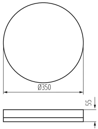 Kanlux 37301 - LED Technické svítidlo se senzorem IPER LED/35W/230V IK10 IP65 kulatý