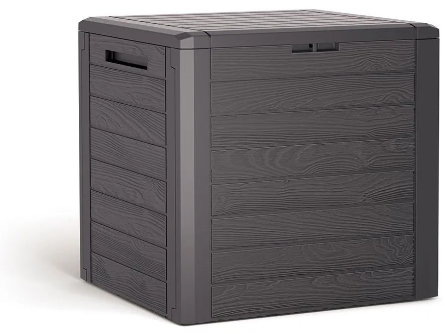 Zahradní box, 140 l, tmavě hnědá