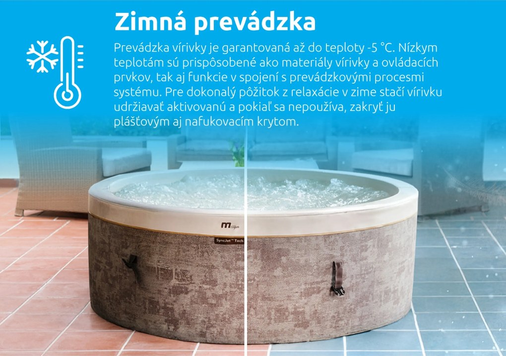 Mspa | Vířivý bazén MSPA Tidal ECO F-TD066WE | 11400306