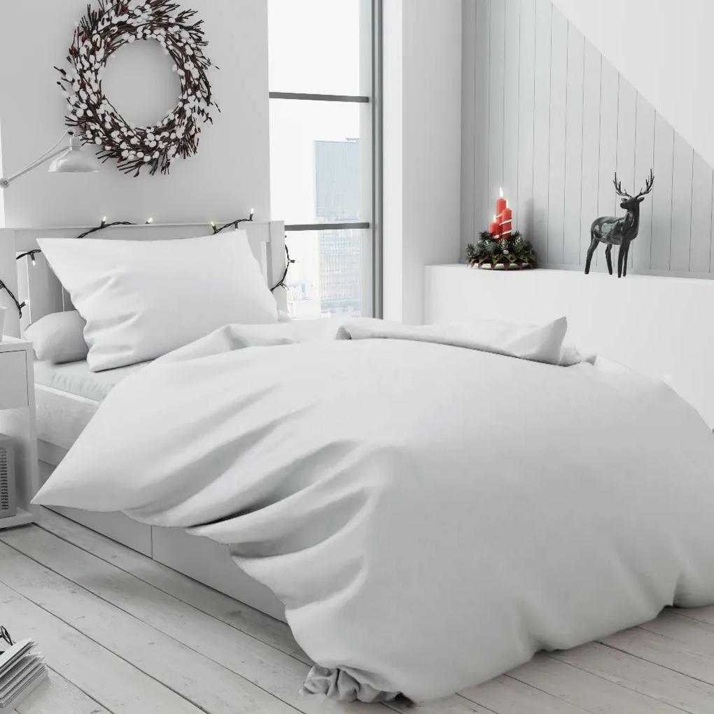 Bílé bavlněné povlečení Standard hotelová kapsa Rozměr povlečení: 70 x 90 cm | 140 x 200 cm