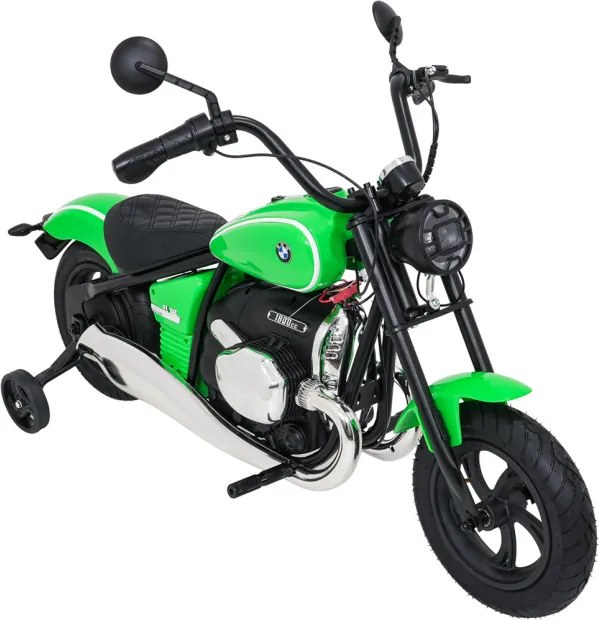 Elektrická motorka BMW R18 zelená