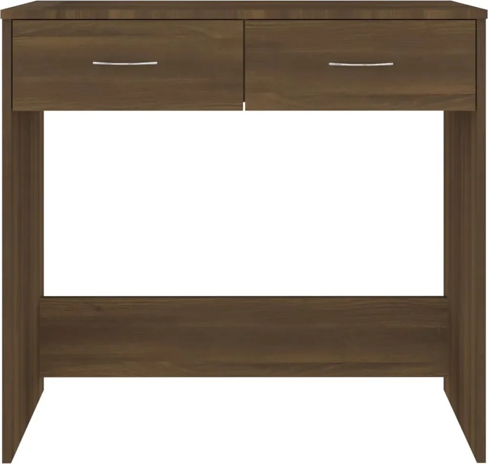 vidaXL Psací stůl 80 x 40 x 75 cm dřevotříska [801356] Barva: šedá sonoma