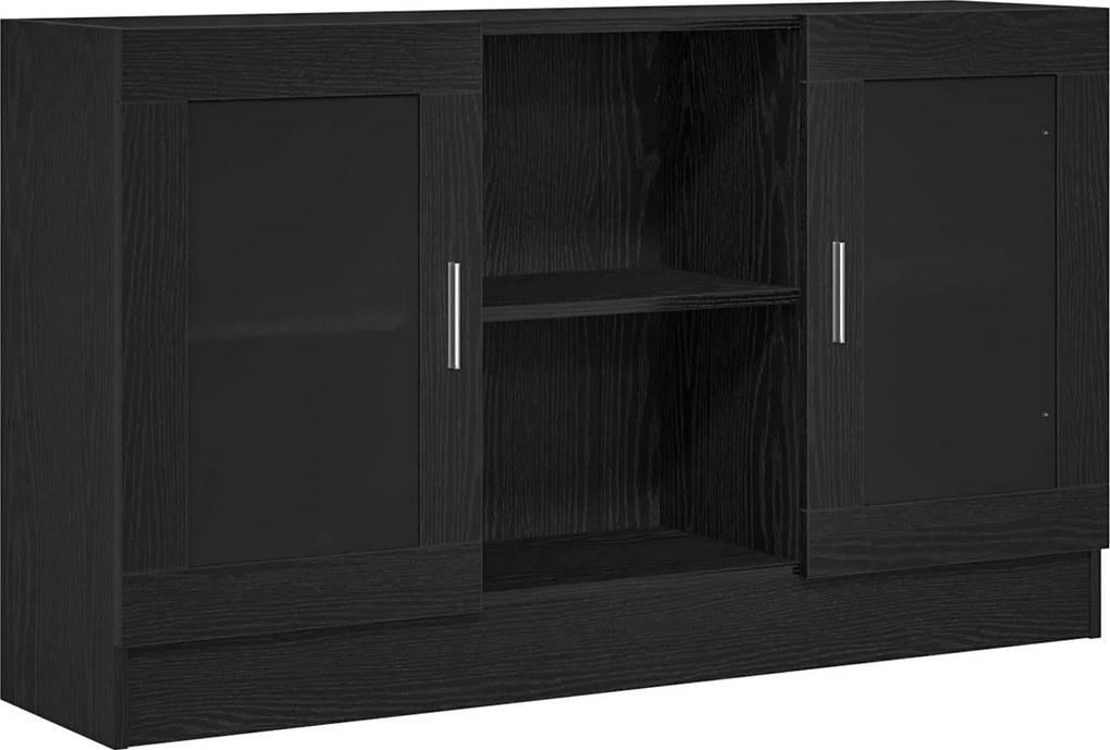 vidaXL Příborník 120 x 30,5 x 70 cm kompozitní dřevo [862522] Barva: Betonová šedá