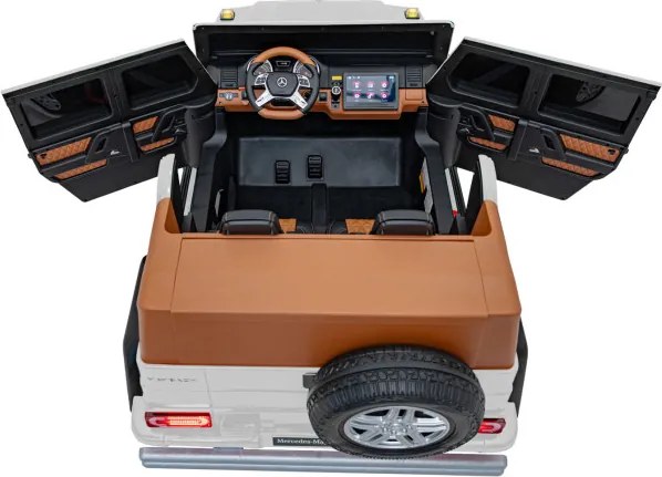 Elektrické autíčko Mercedes Benz MAYBACH G650 bílé