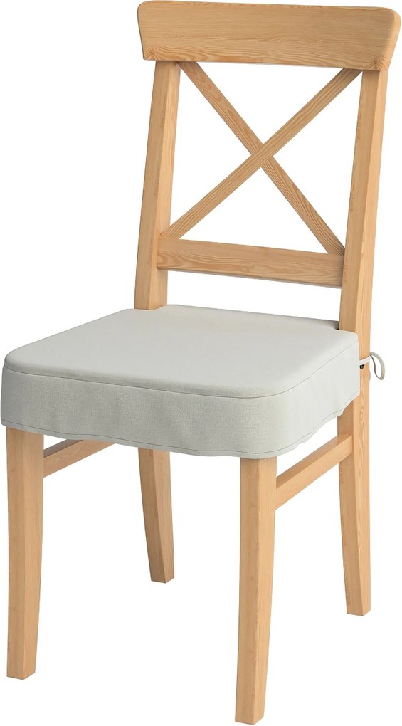 Sedák na židli IKEA Ingolf barva zelená látka sametová