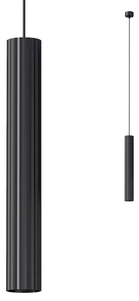 Redo 01-2563 závěsné svítidlo Delphi matně černé, GU10, 50cm