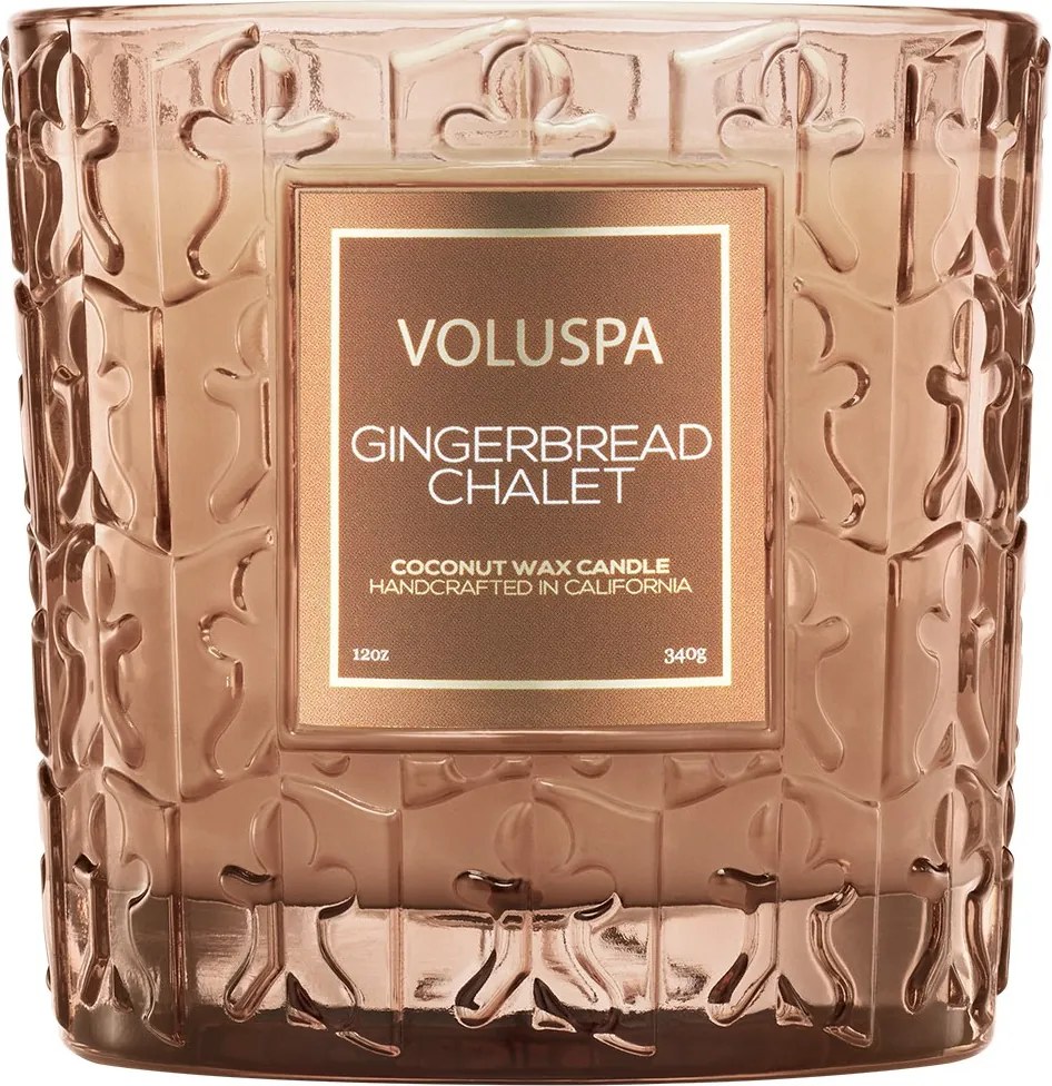 Voluspa svíčka Gingerbread Chalet, 340 g
