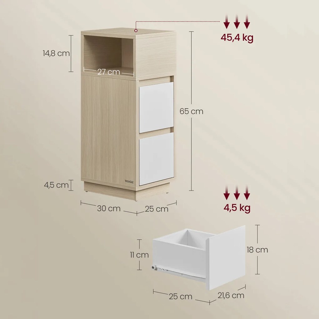 Autronic Odkládací stolek ANT-E1065