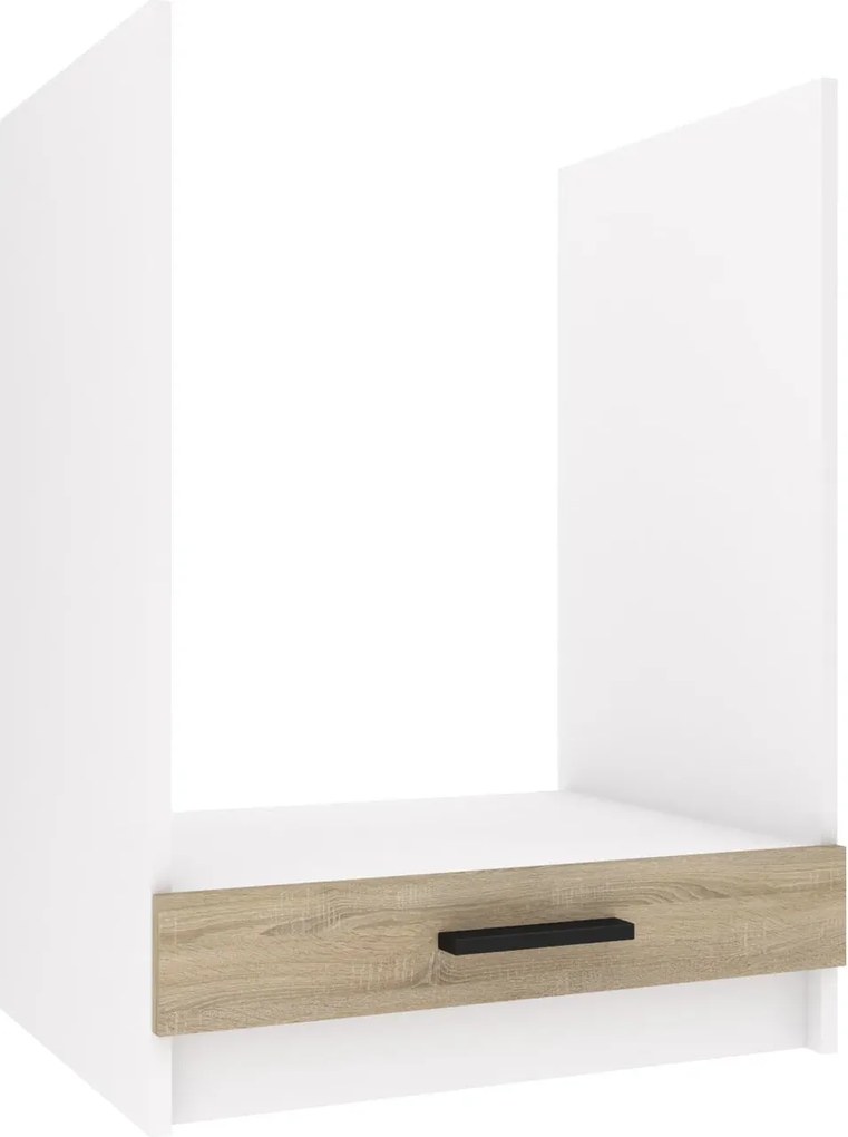 Kuchyňská skříňka Belini spodní pro vestavnou troubu 60 cm dub sonoma bez pracovní desky  TOR SDP60/0/WT/DS/0/B1