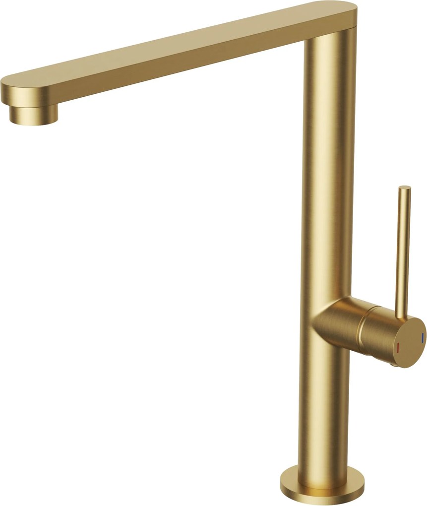 Gamma Nook Pro, vysoká dřezová baterie h-293, zlatá matná, GMA-BNKP-BGD
