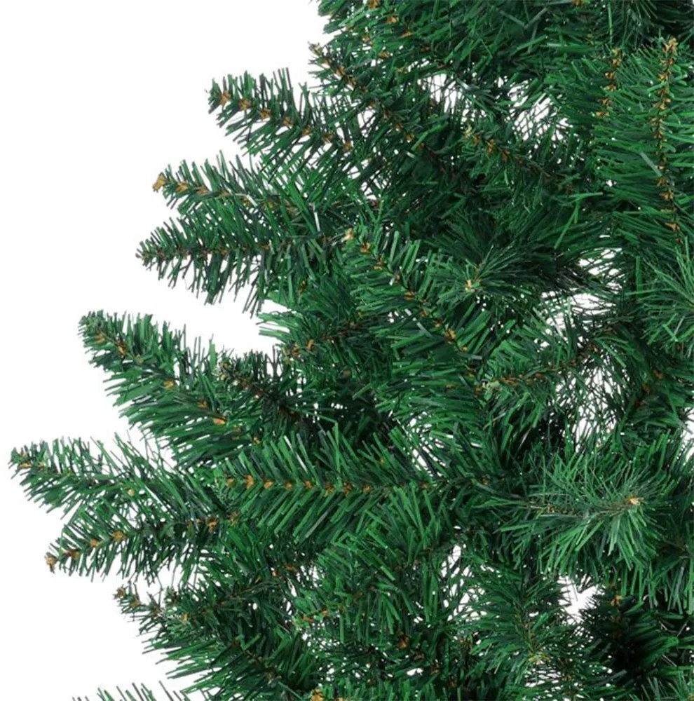 Poloviční umělý vánoční stromek 120cm, 140 větví
