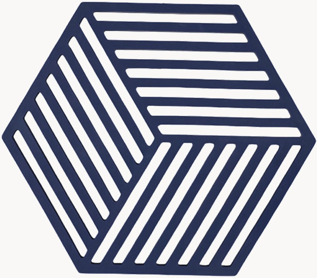 Sada silikonových podtácků Hexagon, 6 dílů