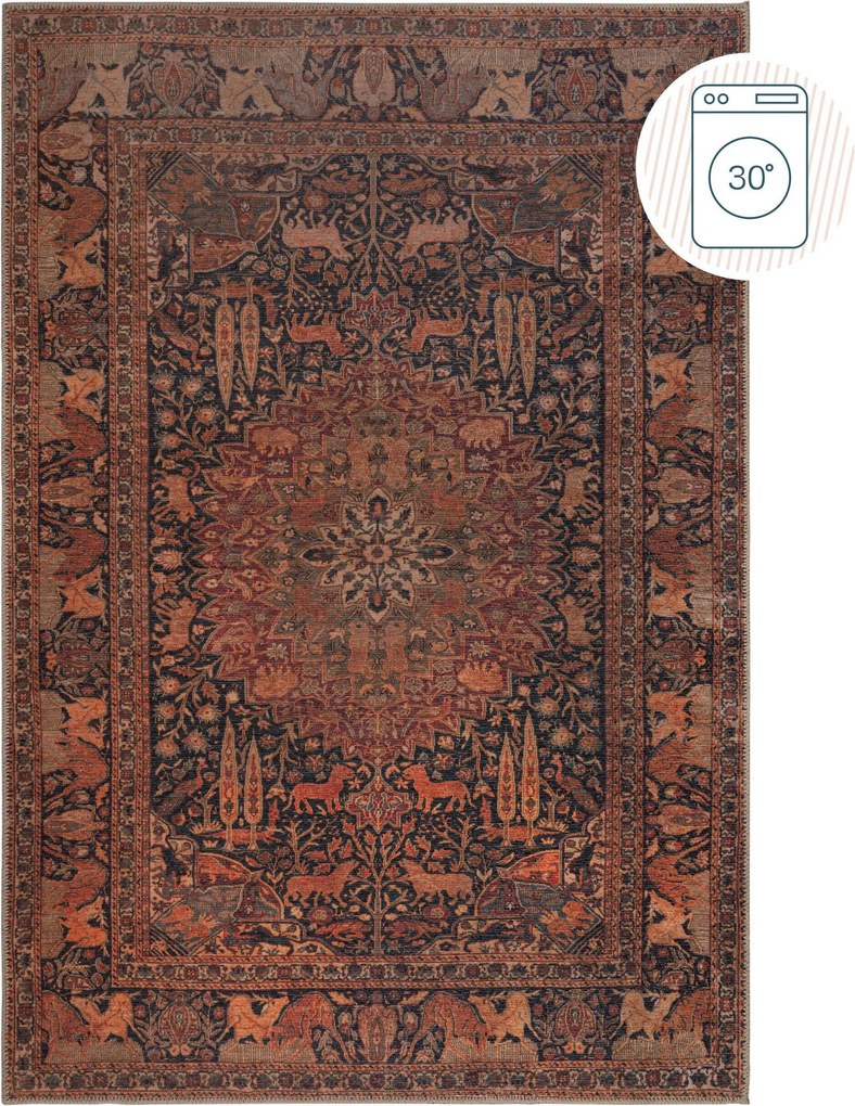 XXXLutz TKANÝ KOBEREC, 115/170 cm červená Flair Rugs - Online Only koberce & rohožky - 003165039901