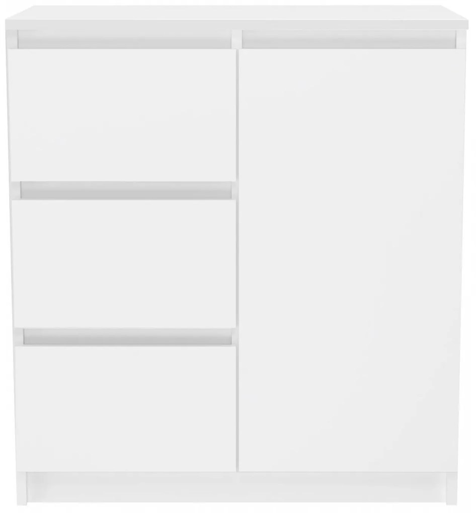 Komoda MALAGA 1D3S Bílá