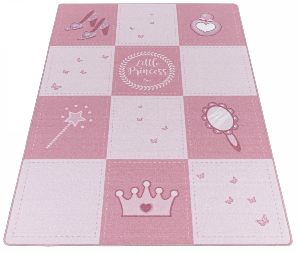 Ayyildiz, Dětský kusový koberec Play 2905 pink, 100x150, růžová, dětský pokoj