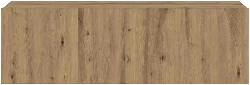 Nástěnné TV skříňky 3 ks dub artisan kompozitní 3328966