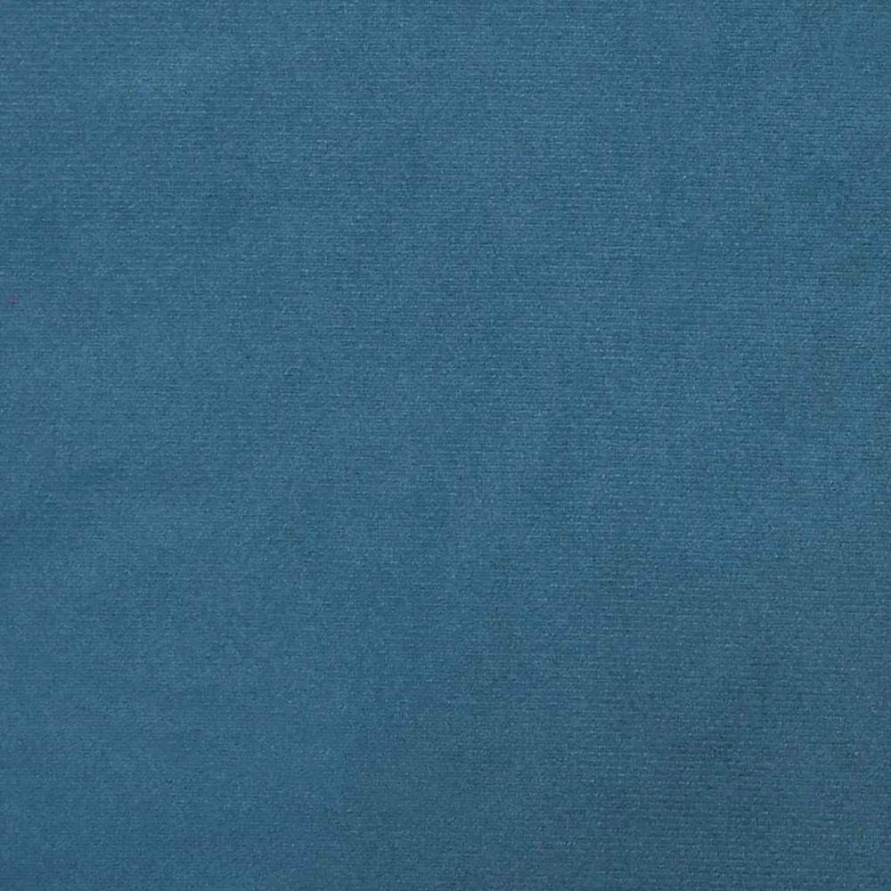 Petromila 2místná pohovka modrá 120 cm samet
