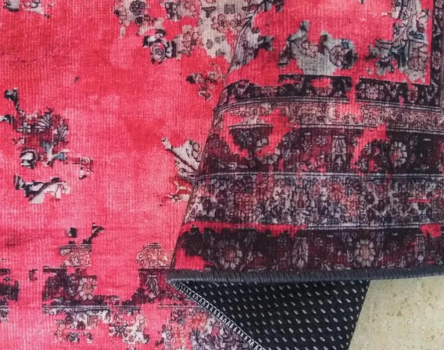 Stylový vintage koberec červené barvy Šířka: 180 cm | Délka: 280 cm