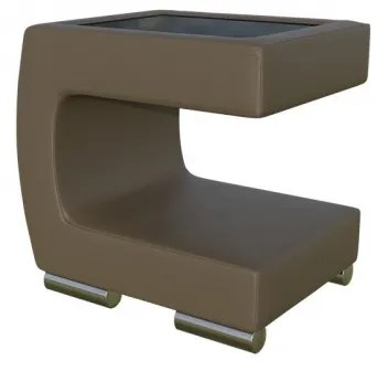 Noční stolek Umaru, Strana: levá, Barva:: ekokůže Soft 029