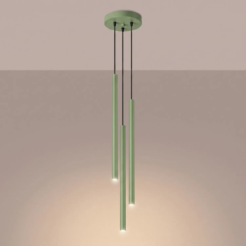 Sollux Lighting Závěsné svítidlo PASTELO 3P šalvějové