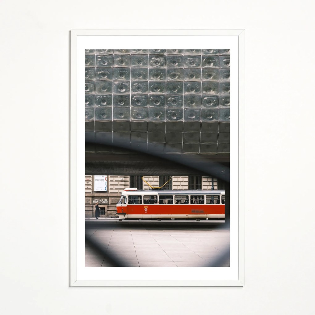 Kristýna Mládková | Tramvaj u Národního divadla Rám: Bez rámu, Velikost: 30 x 20 cm