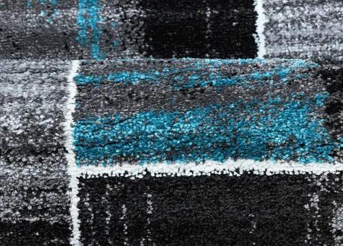 Koberce Breno Kusový koberec HAWAII 1350 Turkis, Modrá, Vícebarevné, 133 x 190 cm