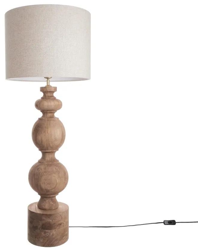 Butlers ÉCHECS Stolní lampa 110 cm - hnědá/přírodní