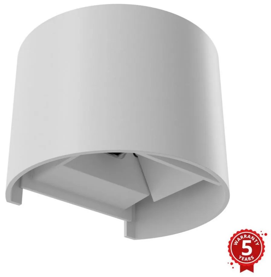 APLED - LED Venkovní nástěnné svítidlo OVAL 2xLED/3W/230V IP65
