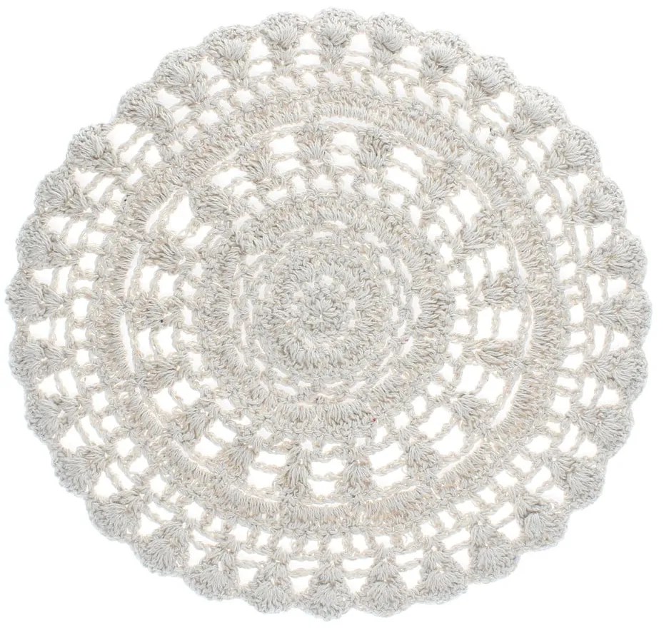 Prostírání s příměsí bavlny ø 35 cm Crochet – Rex London