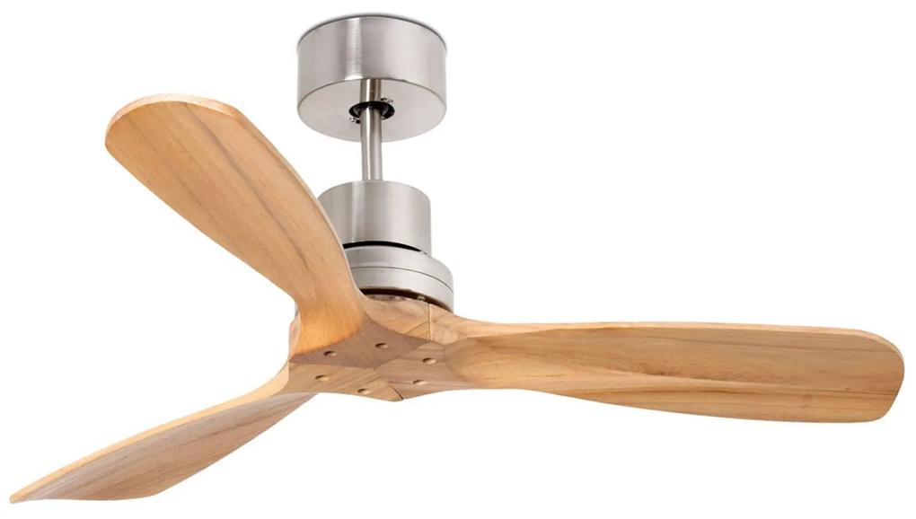Stropní ventilátor Mini Lantau s borovým dřevem