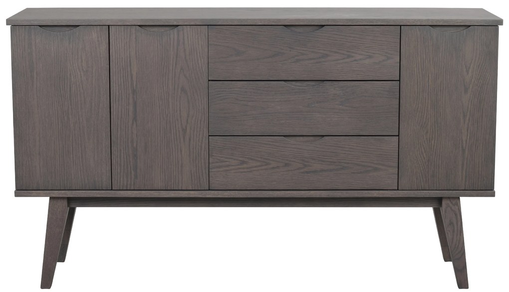 ROWICO Dřevěný příborník FILIPPA 150x40 cm hnědý 117942