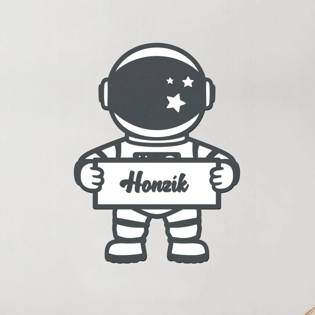 dřevo života Dřevěná dekorace Astronaut Zvolte barvu dekoru: Javor, Rozměry šxv (cm): 45x60