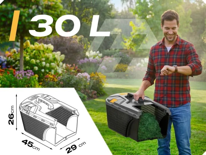 Elektrická sekačka HM-612, 1400W, 34cm | Humberg