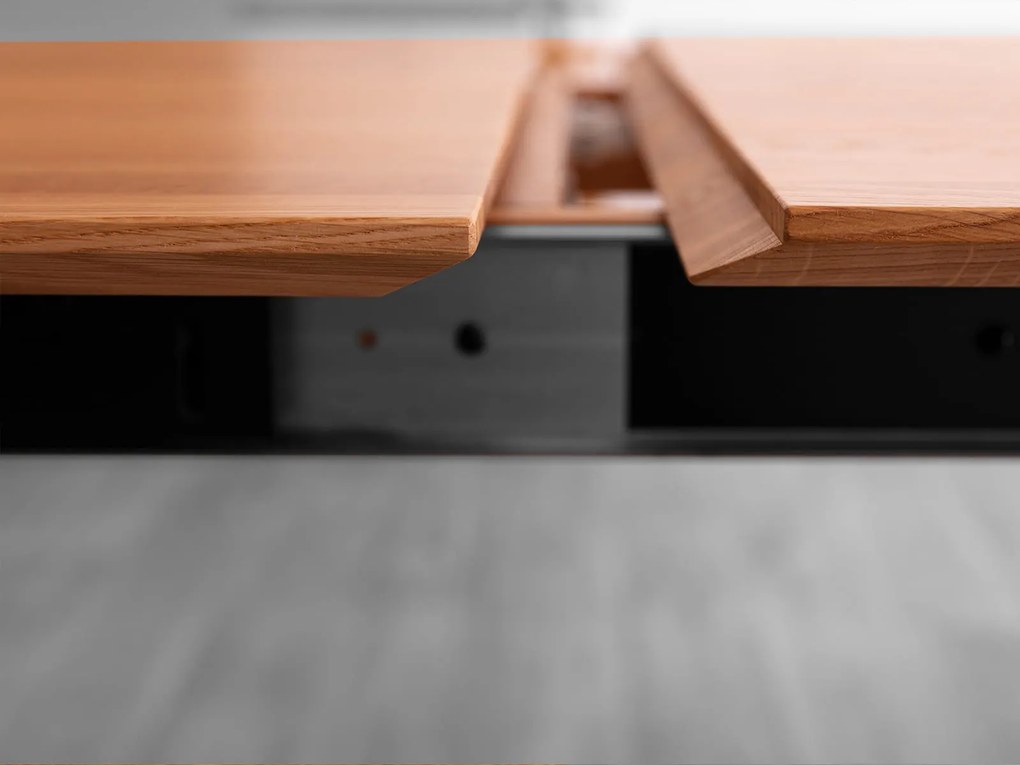Dubový rozkládací stůl 90x160-220 cm Dayton, matný dub