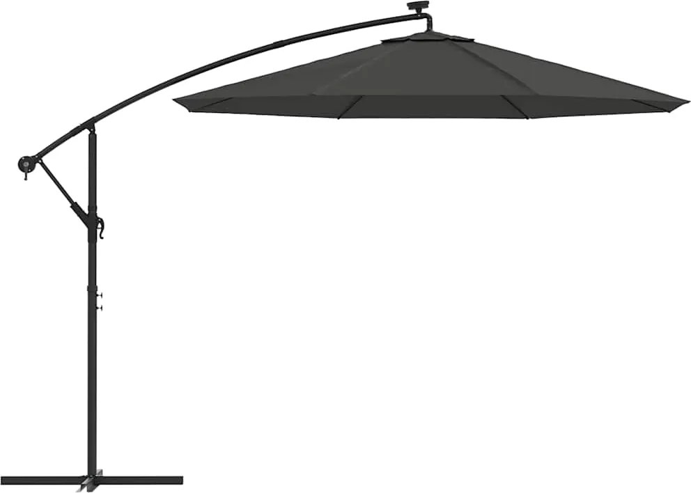 Náhradní potah na slunečník Antracitový 300 cm 313805