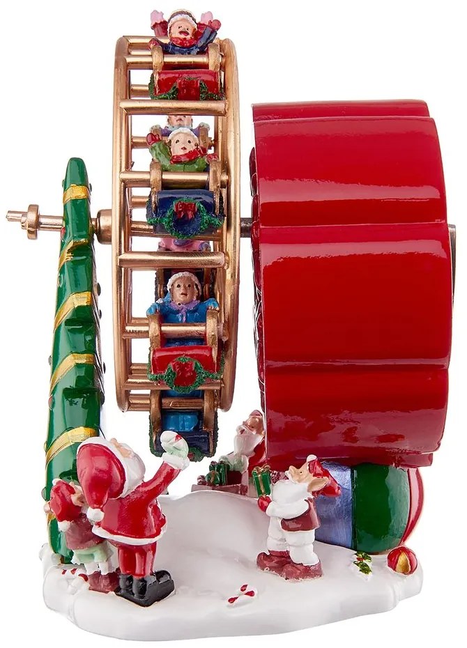 X-MAS Hrací skříňka ruské kolo 10 cm