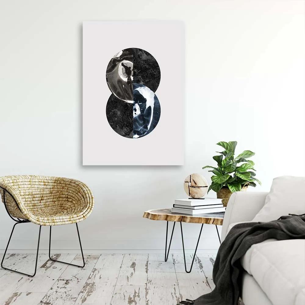 Gario Obraz na plátně Složení kruhů Rozměry: 40 x 60 cm