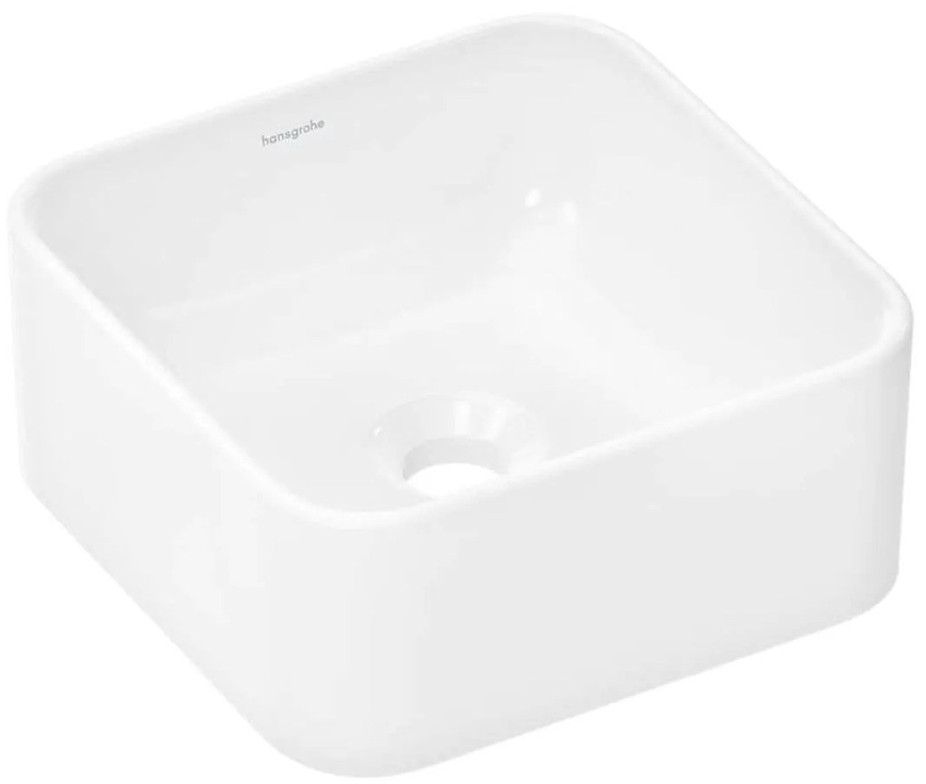 Hansgrohe Xuniva Q - Umývátko na desku, 30x30 cm, bez přepadu, SmartClean, bílá 61074450