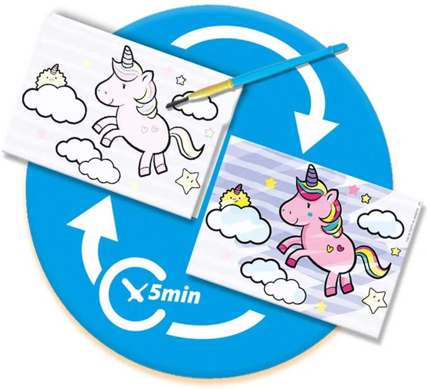 SES CREATIVE Baby Moje první malování štětcem a vodou Fantastická zvířata 14454