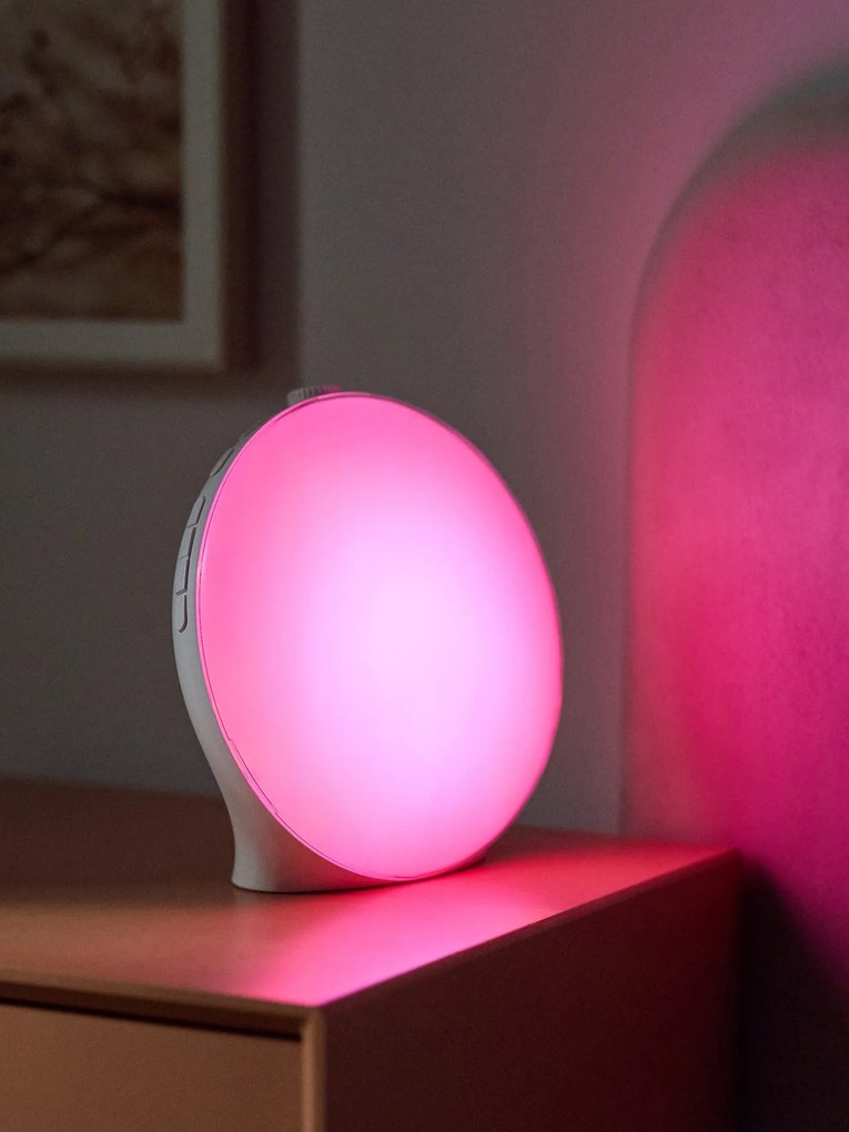 Sinsay - LED lampa – Budík se simulací východu slunce - bílá
