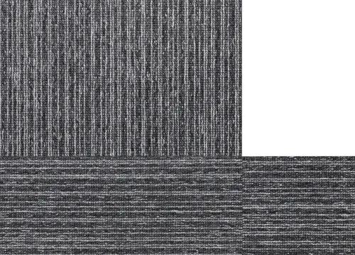 Koberce Breno Kobercový čtverec PESCARA 175, velikost balení 5 m2  (20ks), Černá, Vícebarevné,