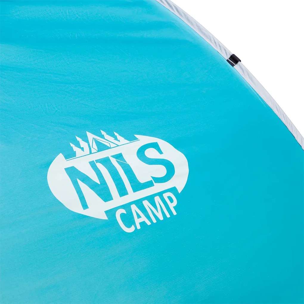 NC3174 MODRÝ SAMOROZKLÁDACÍ PLÁŽOVÝ STAN NILS CAMP