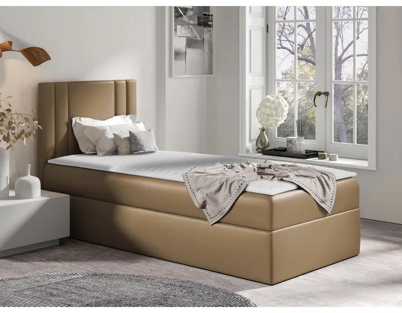 Jednolůžková postel Neresko Mini, Strana: levá, Rozměr postele: 100x200, Barva:: Kameleon 59