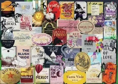 Ravensburger Kolekce vinných vinět / 1000 dílků / od 14 let