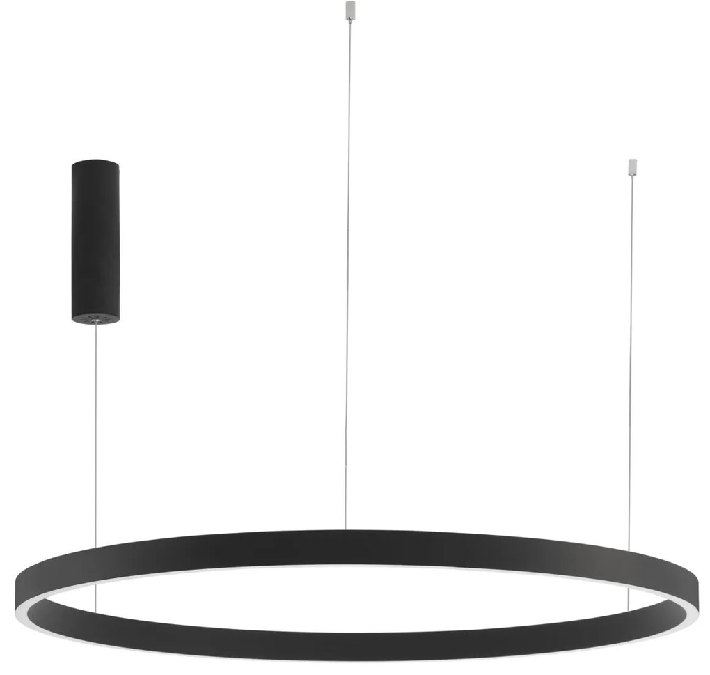 Nova Luce LED svítidlo Elowen Varianta: kávová, 106 W LED, Ø 980 mm, závěs 2000 mm, 4899 lm